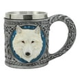 Ebros Celtic Direwolf Ghost White Wolf Coffee Mug 14oz Animal Spirit ...