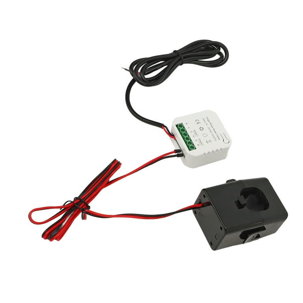 WiFi Energy Meter, APP Monitoring AC90-250V 200A Clamp Power ...