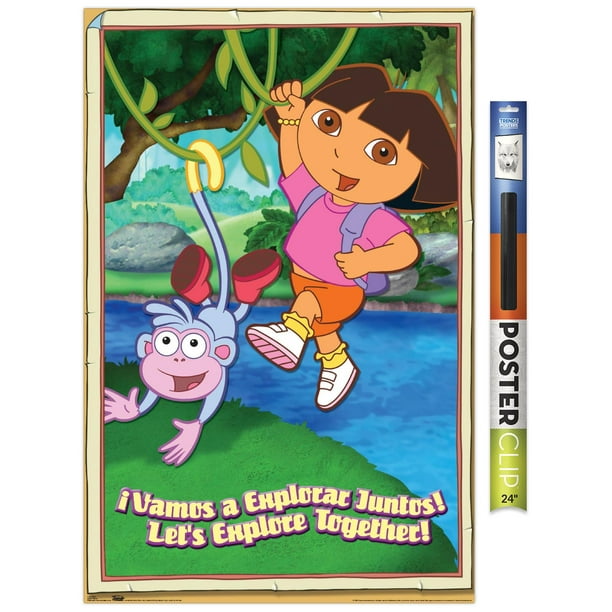 Nickelodeon Dora The Explorer - Vine Wall Poster, 22.375" x 34 ...