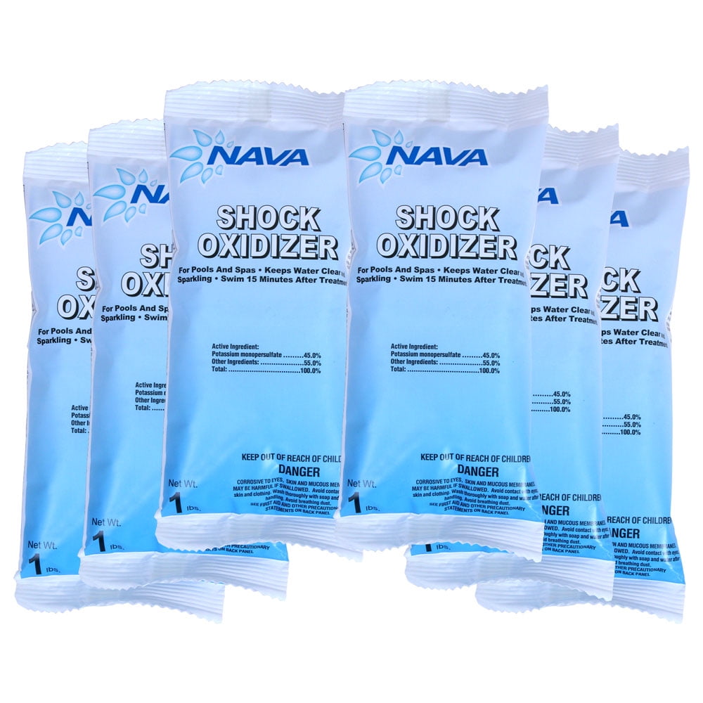 Nava 1 Lb. Shock Oxidizer for Swimming Pools - Walmart.com