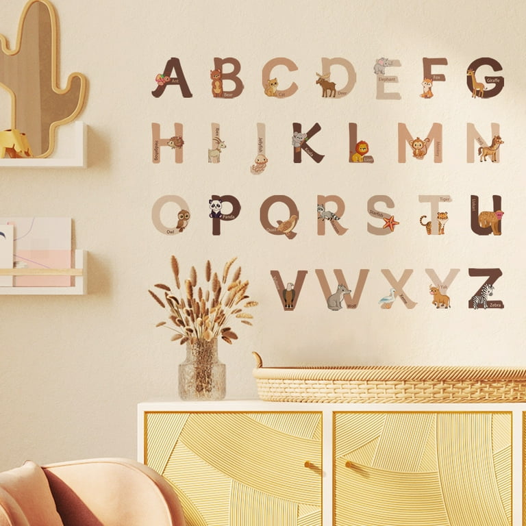 Large Alphabet Letter Wall Decal