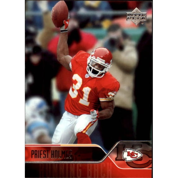 2004 Upper Deck #98 Priest Holmes NFL Football Trading Card - Walmart.com