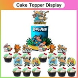 Dog Man Party Decorations Plates Tableware Banner Backdrop Balloons ...