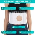 Medical Ostomy Belt Ostomy Hernia Support Belt Abdominal Binder Brace ...