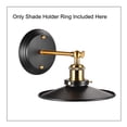 Uxcell Shade Holder E26/E27 Socket UNO-type Fitter Threaded Ring for 2 ...
