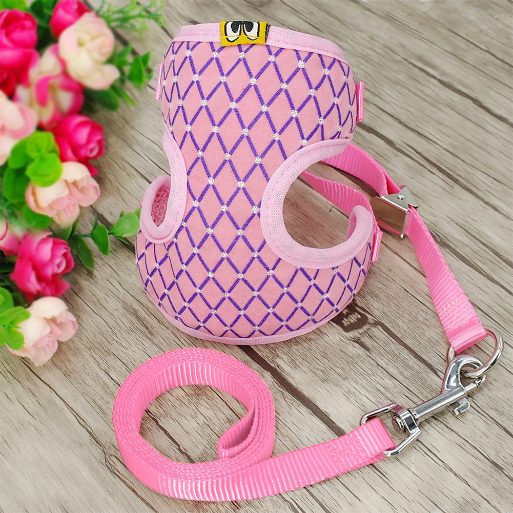 Exquisite Dog Chest Leash Traction Belt Pet Harness Straps for Small ...