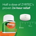 Zyrtec 24 Hour Low Dose Allergy Relief Tablets with 5 mg Cetirizine HCl ...