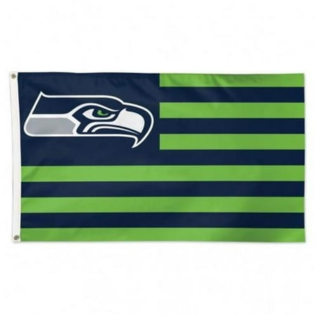 Seattle Seahawks Flag 3x5 Deluxe Americana Design | Walmart Canada