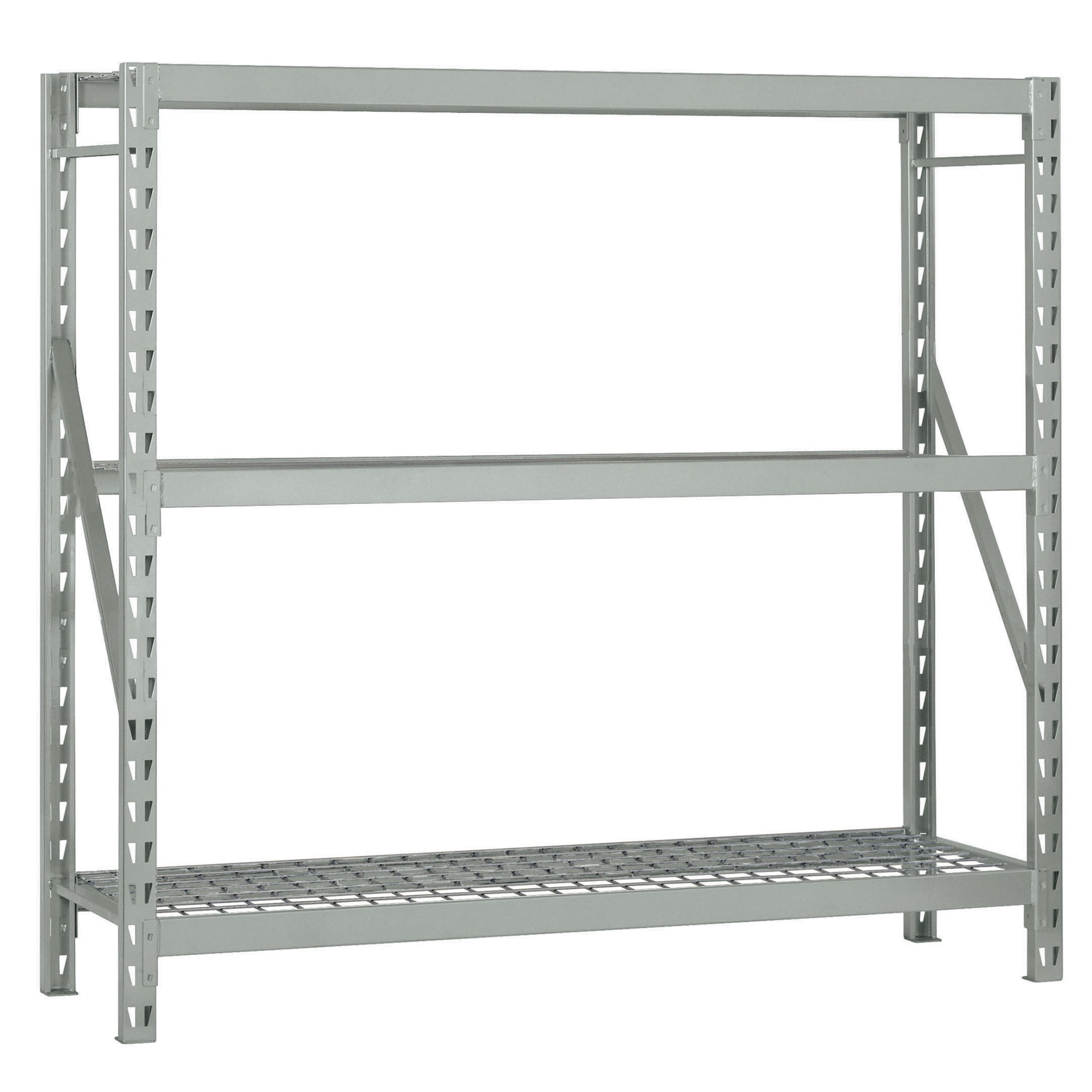 Muscle Rack Freestanding Garage Storage Shelf, Silver, 800 lbs Capacity ...