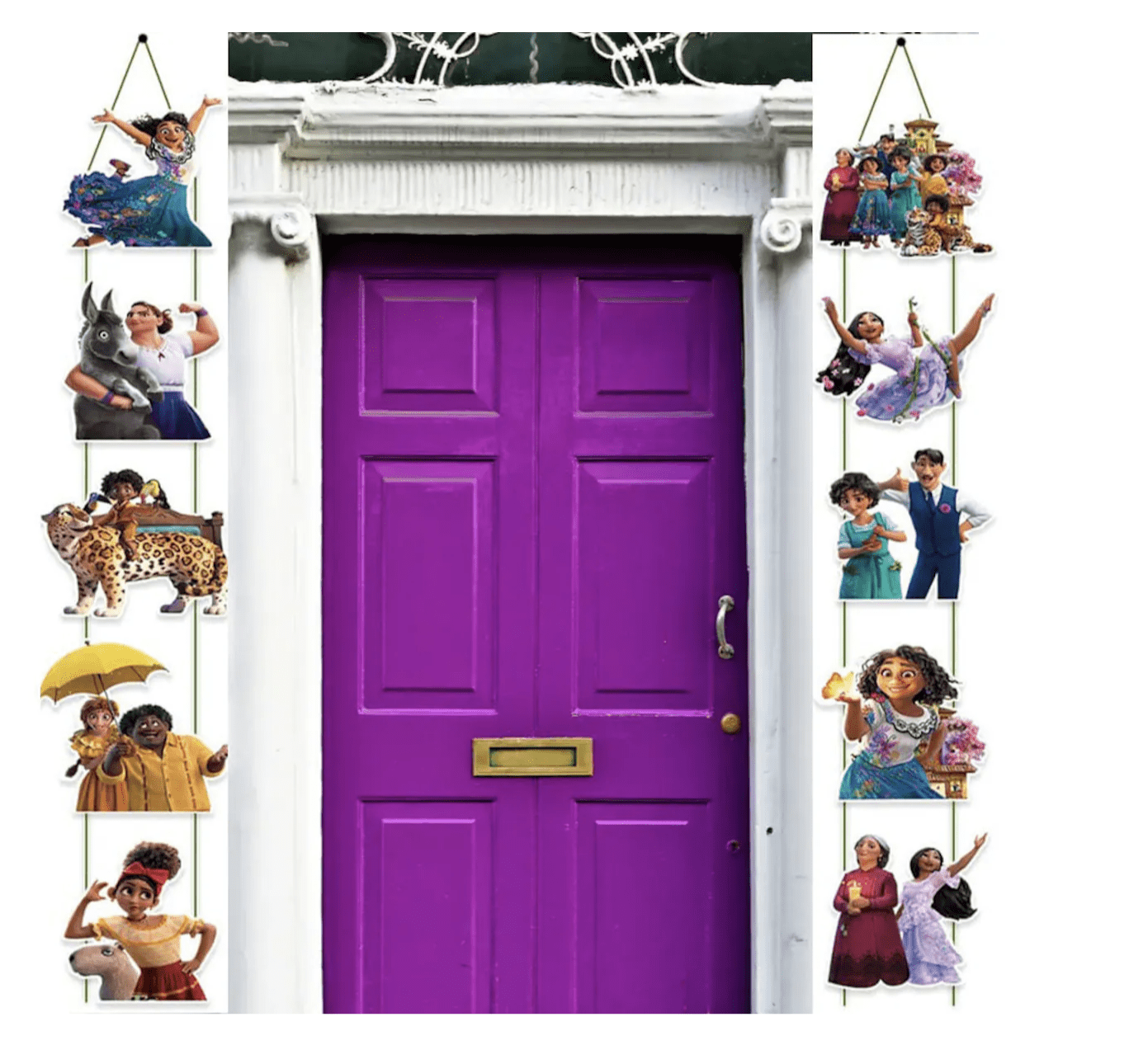 Encanto hanging wall decor, large centerpieces or hanging door/ window ...