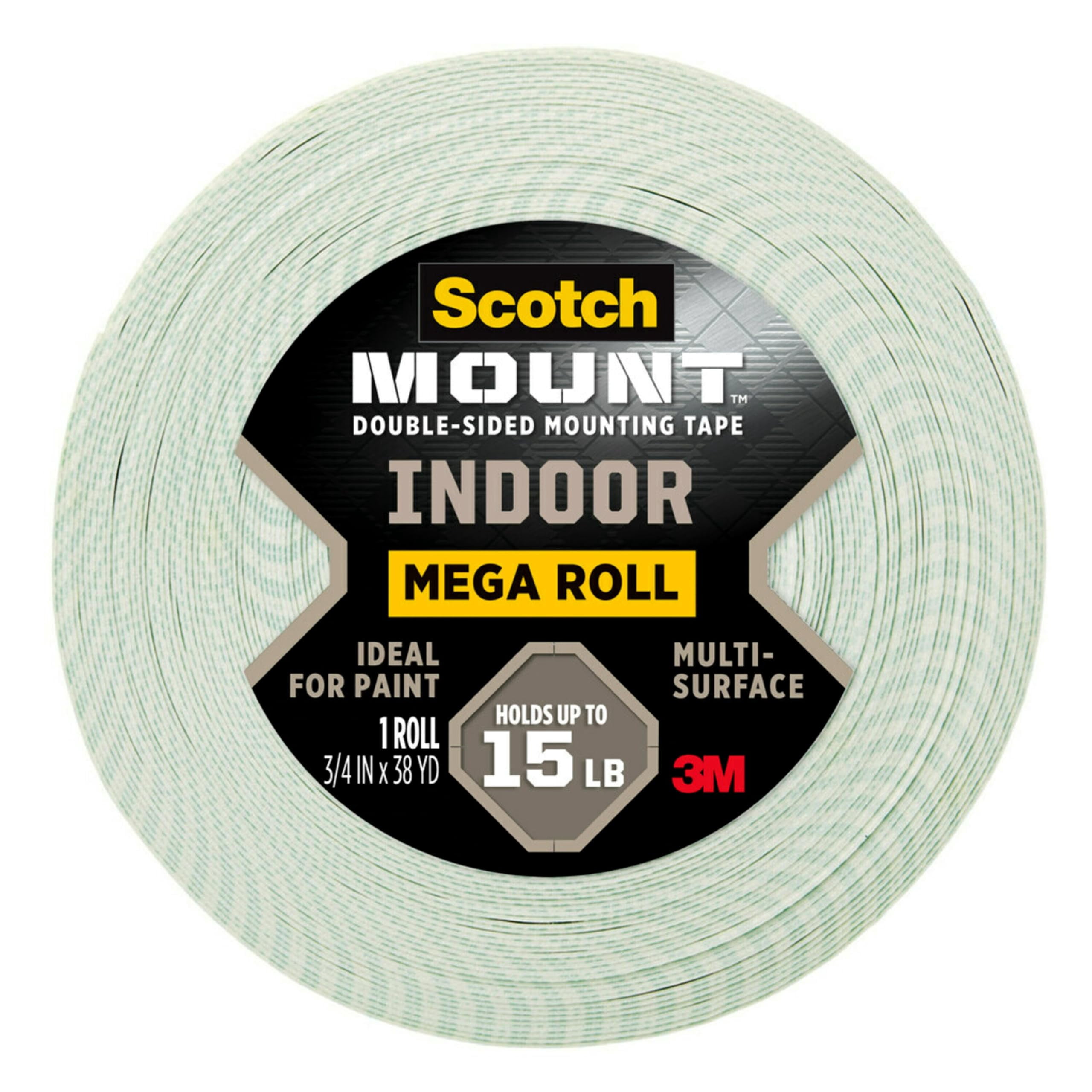 Cinta adhesiva de doble cara Scotch-Mount 110H-MR 3/4 pulgadas x 114 ...