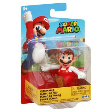 Nintendo Limited Articulation Tipping Hat Mario Action Figure (2.5 ...