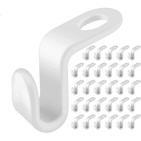 30 Pcs Clothes Hanger Connector Hooks Space Saving Coat Hanger ...