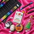 Fenmay 48 Pack Dual Tip Acrylic Paint Markers, Dot & 1mm Fine Point for ...