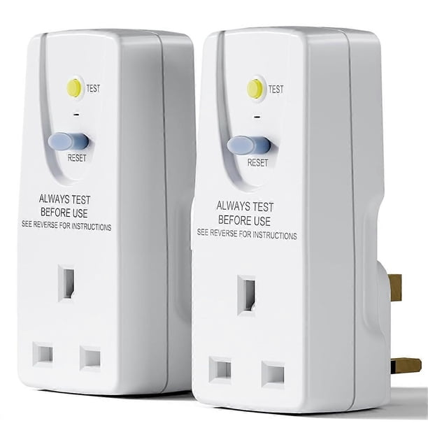 Standard 13A RCD Plug PRCD Leakage Protection Adapter plug | Bodega ...