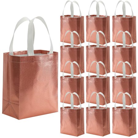 40 Pack 10 x 8 Inch Reusable Grocery Bags Shopping Tote Bag with Handle ...
