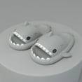 Unisex Shark Slides Non-Slip Novelty Open Toe Sandals Cute Beach ...