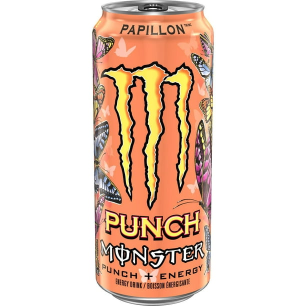 MONSTER ENERGY, Papillon Punch, 473mL, Can, 473 mL - Walmart.ca