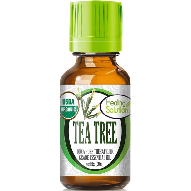 Organic Tea Tree Essential Oil (100% Pure - USDA Certified Organic ...