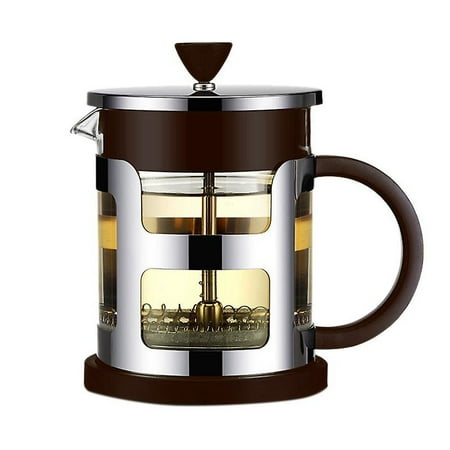 600ml French Coffee Tea Percolator Filter Press Plunger Manual ...