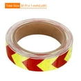 Uxcell Reflective Tape, 1 Roll 30 ft x 1-inch Adhesive Safety Tape ...