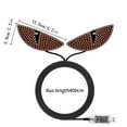 Eyes Light For Cars Dynamic DIY Car Led Smart Colorful Eye Lamp ...