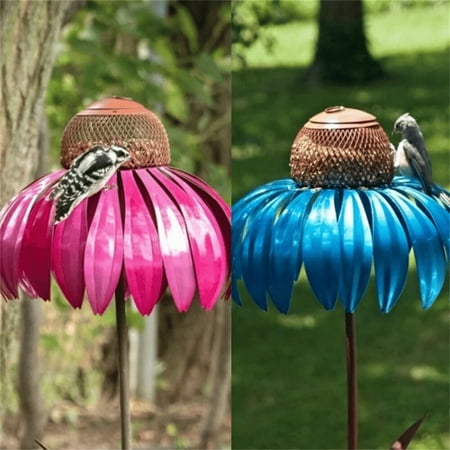 zanvin Outdoor Flower Bird Feeder,Spring Decoration,Outdoor Flower Bird ...
