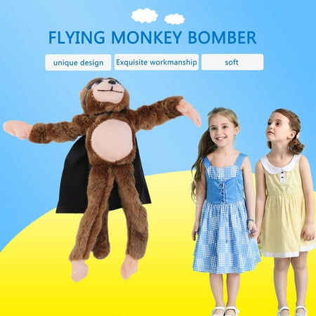 Flying Screaming Monkey Plush Toy New Cute Flying Cartoon Monkey ...