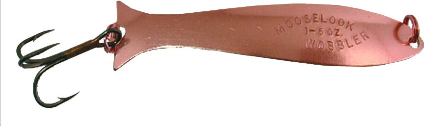 Mooselook® 1/6 Oz. Copper Junior Wobbler Fishing Lure, Fishing Spoons ...