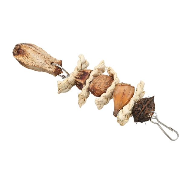 Bird Bite Toy Set Chewing Toy Corn Bird Bite Toy Leaves Nut Beak ...