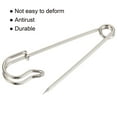 Uxcell 2.17 inch Large Metal Sewing Pins Safety Pins for Office Home ...