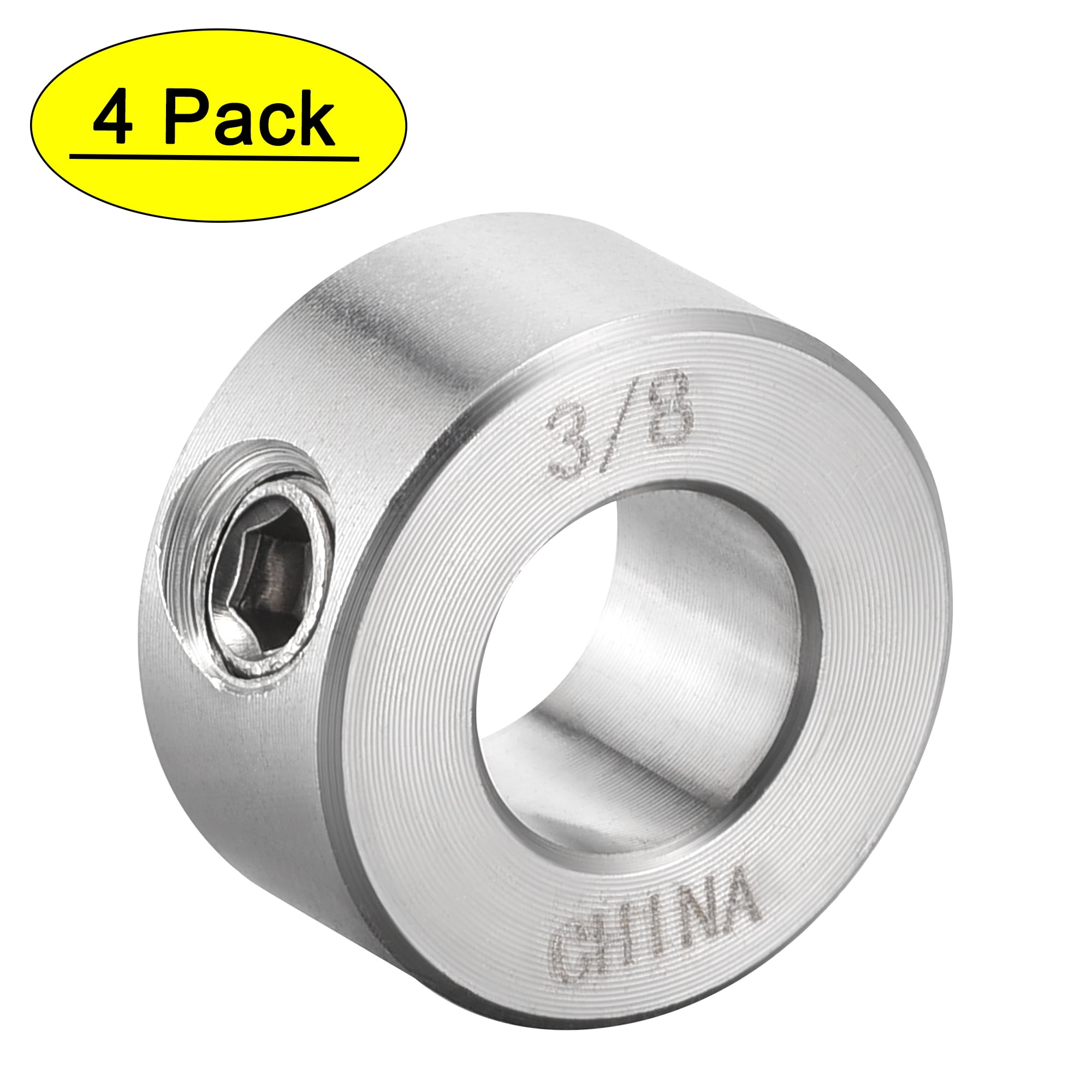 Drill Stop 3/8" I.D. Stainless Steel for Set Screws Chuck Woodworking ...