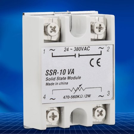 Relay Resistance Regulator Ssr-10va Solid State Relay 10A Relay Resistance Regulator Solid State ...