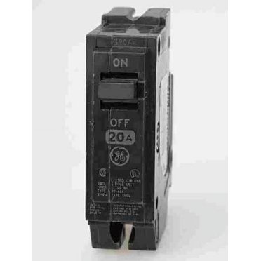 Ge Single-Pole Dual Function Plug-In Afci/Gfci Circuit Breaker, 120 Vac ...