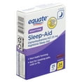 Equate Nighttime Sleep-Aid Capsules, 25mg, 24 Count HSA/FSA Eligible ...