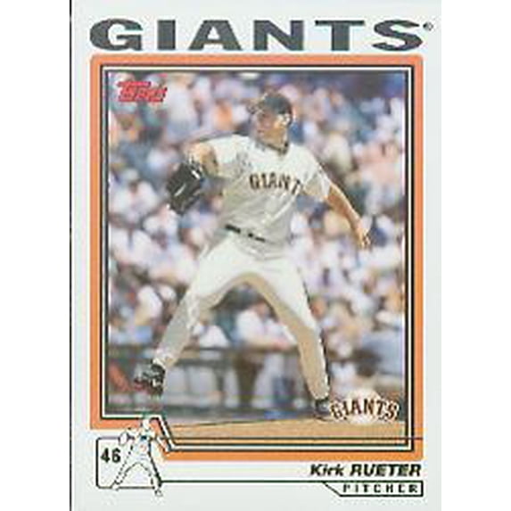 2004 Topps #155 Kirk Rueter MLB Baseball Trading Card - Walmart.com