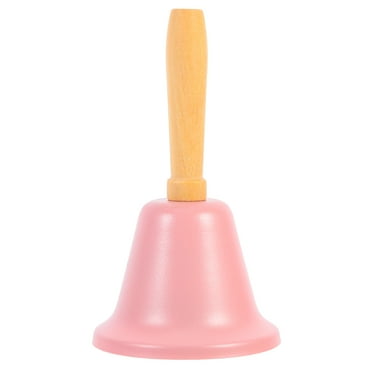 Super Loud Solid Hand Call Bell Wooden Handle Christmas Hand Call Bell ...