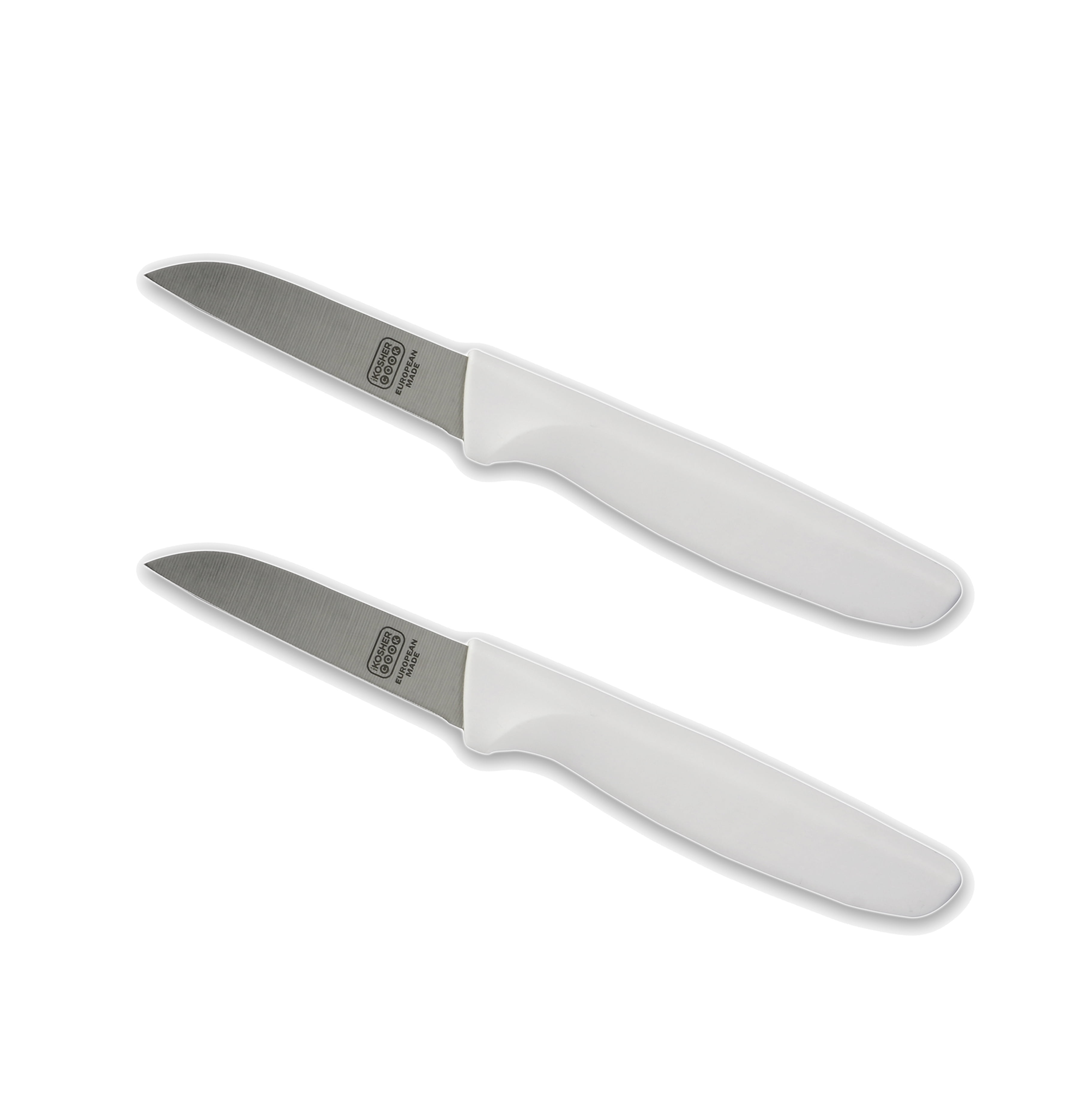The Kosher Cook, 3 Inch German Steel Paring Knives - White (2 Pack ...
