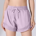 ATOYSOY Women's Mesh Panel Active Running Shorts Solid Color Elastic ...