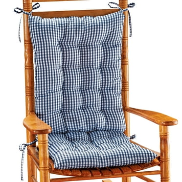 Sweet Home Collection 2 Piece Tufted Non Slip Rocking Chair Cushion Set ...