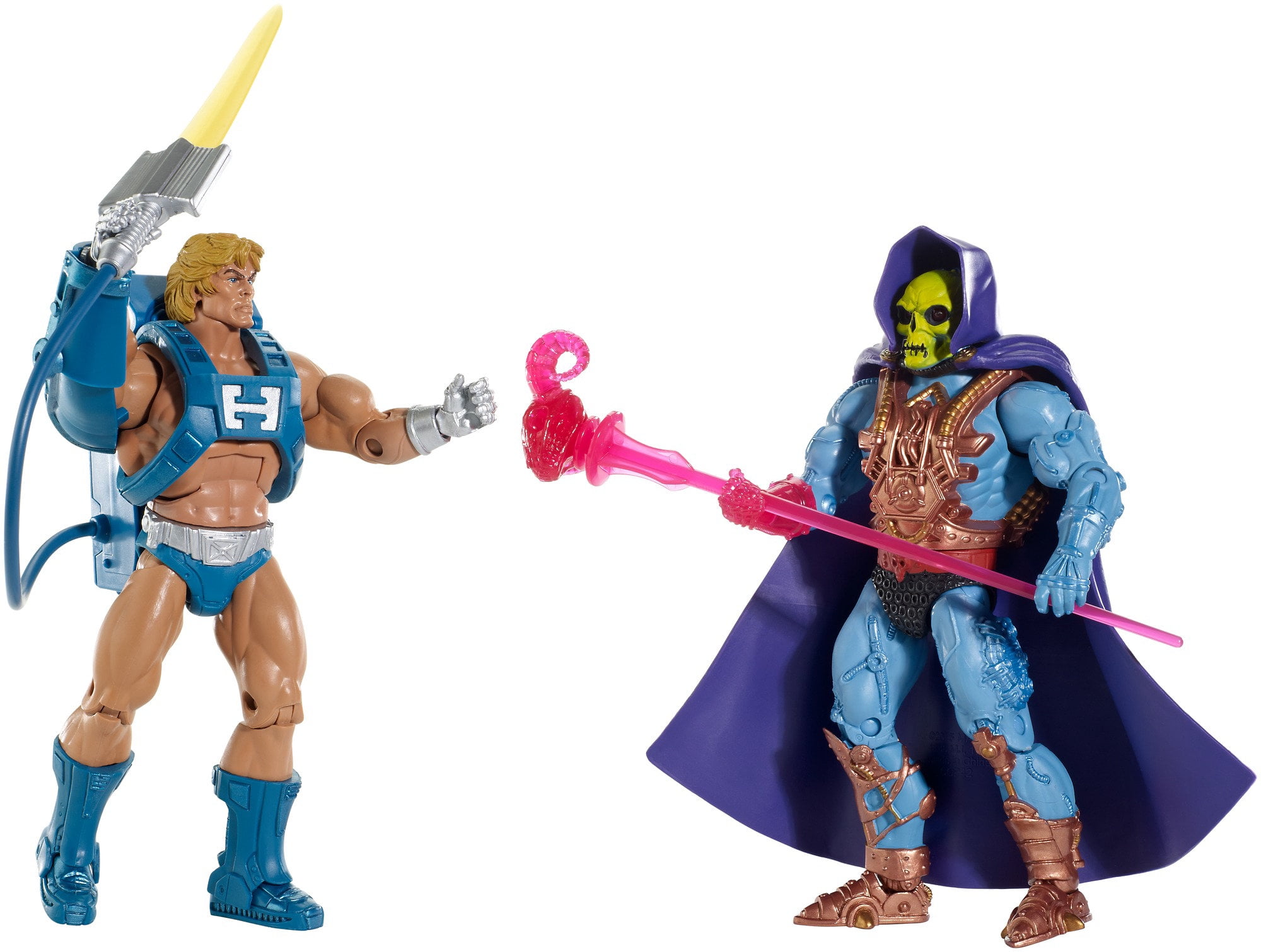 Laser Power He-Man & Skeletor Figures - MOTU in Macao at MOP 670, Rating: 3