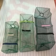 Mesh Crab Fishing Net Crayfish Lobster Shrimp Prawn Hand Trap Fishing ...