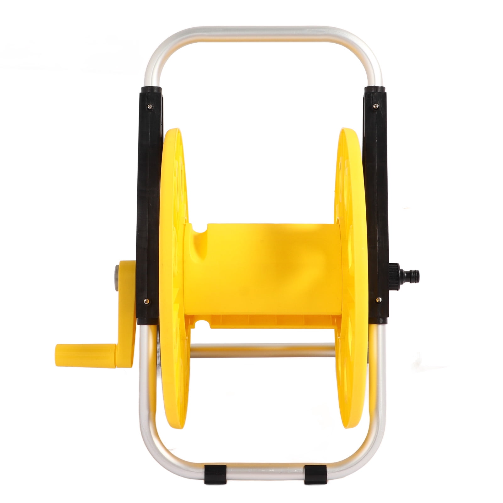 Click here for Zaqw Garden Hose Reel  Hand Push Design Yellow 1/2... prices