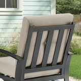 Ulax Furniture Patio Aluminum Swivel Club Chairs Indoor Outdoor Set of ...