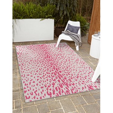 SAFAVIEH Courtyard Josiah Floral Medallion Indoor/Outdoor Area Rug, 8 ...