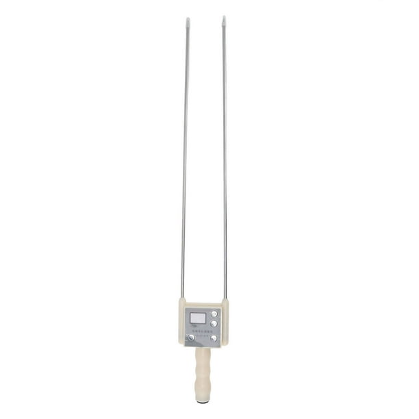 Grain Moisture Meter, LED HD Display Dual Steel Needle Digital Moisture ...