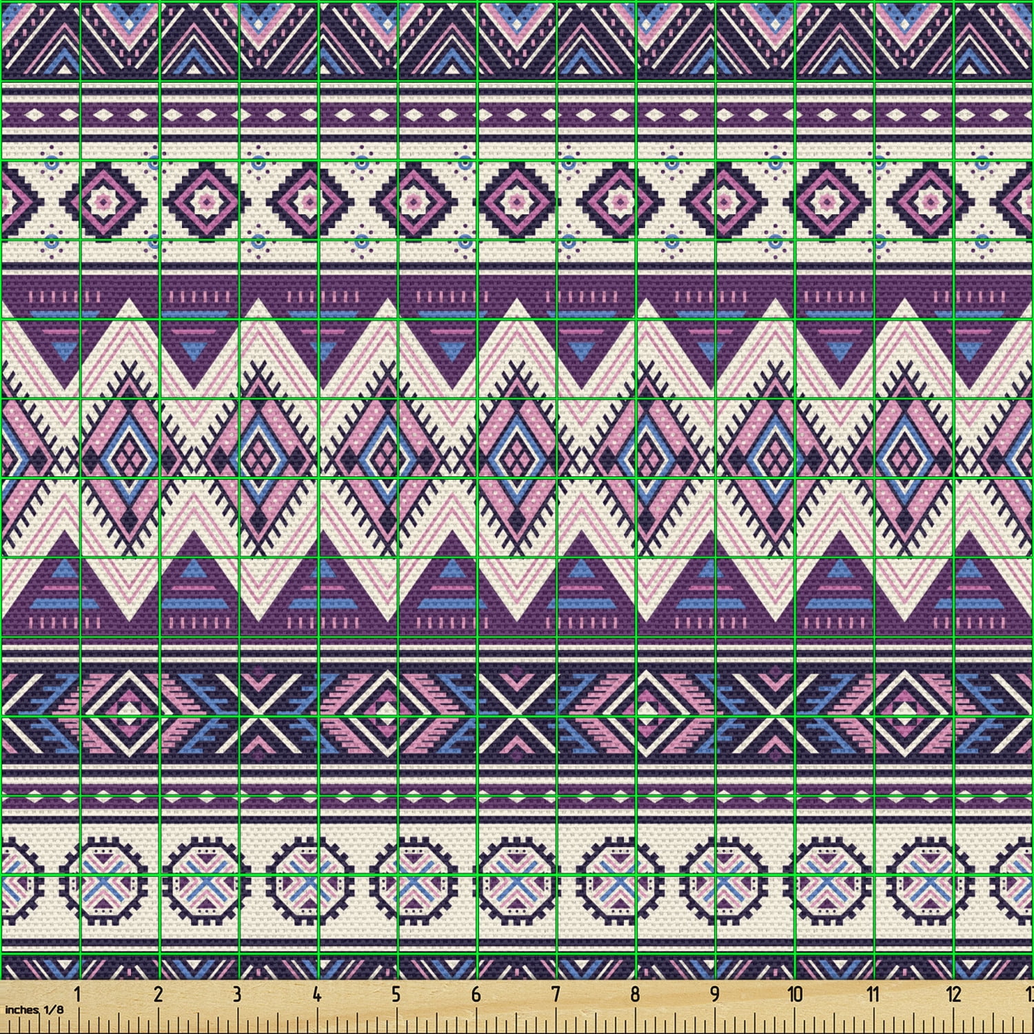 Purple Aztec Prints