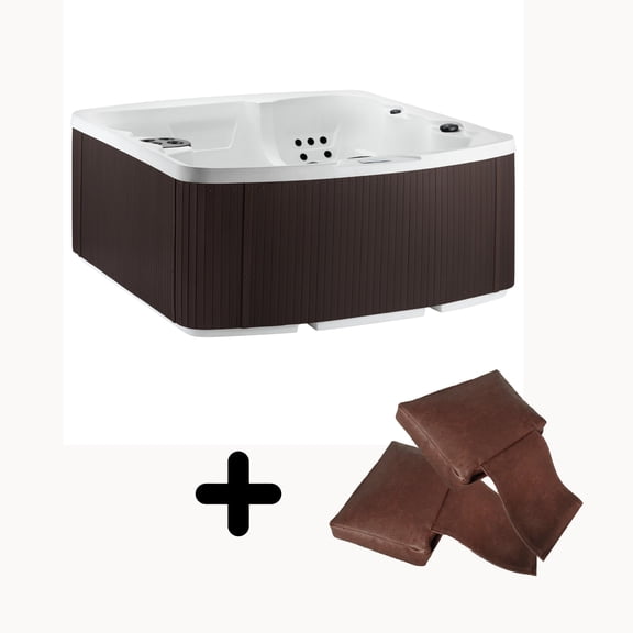 Home & Garden HG38 3-Person Hot Tub with 38 Therapy Jets and Digital ...