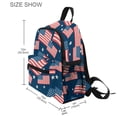 ALAZA American Flag Stars-s1 Pattern School Backpack Student Bookbag ...