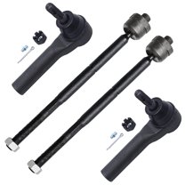 Detroit Axle - Front Tie Rods Ball Joints for Chevy GMC Silverado ...